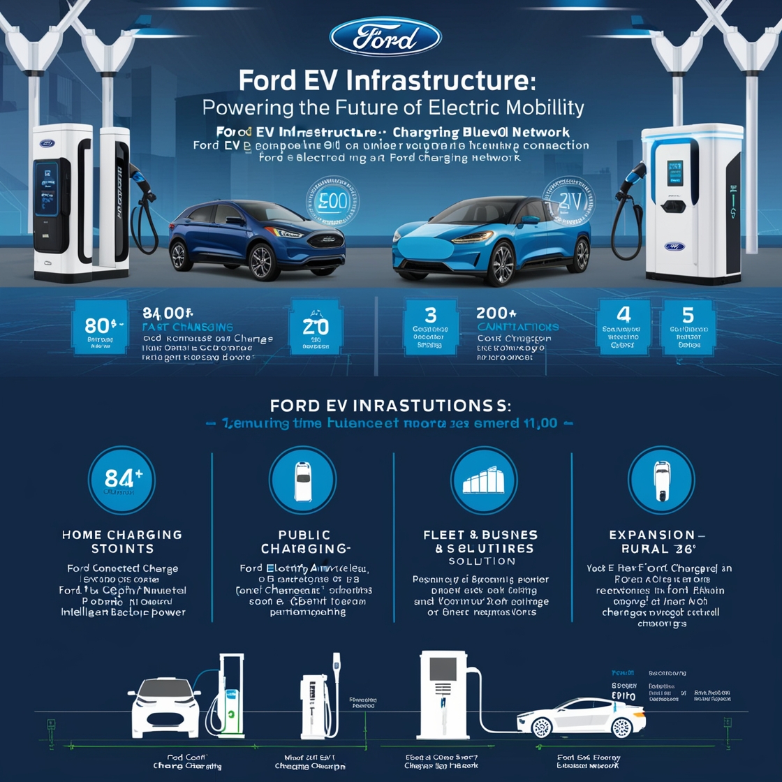 Ford Ford EV Infrastructure: The Blue Oval Leads the Way Toward the ...
