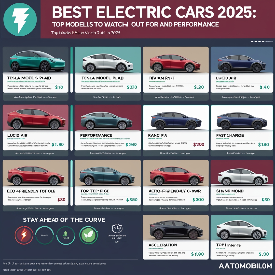 Best Electric Cars 2025: Top Models, Features, and Performance - Aatomobil